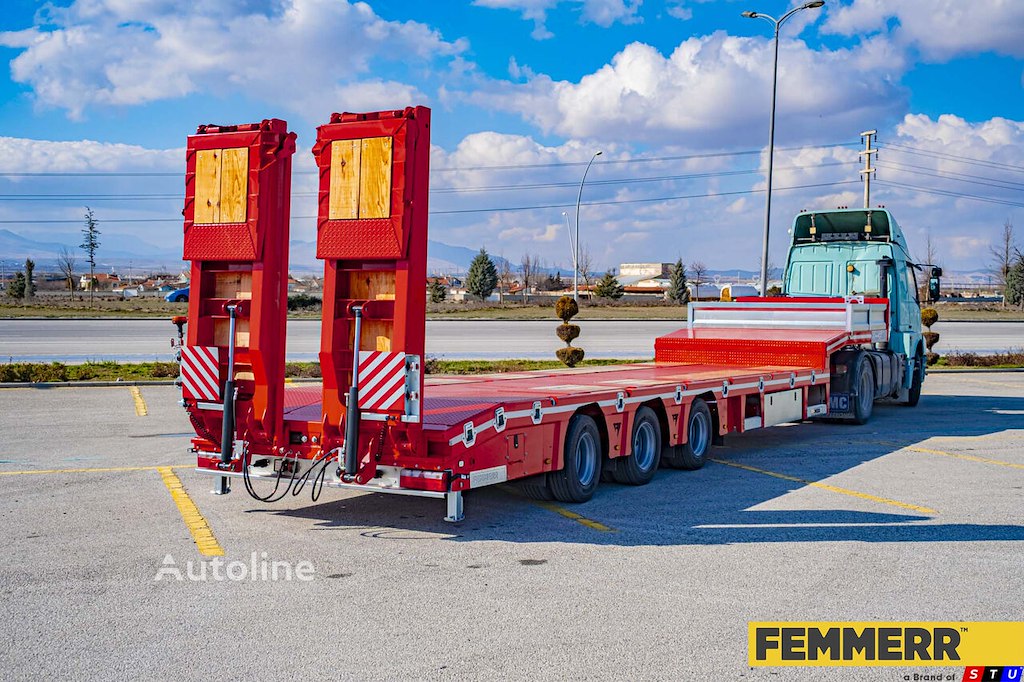 Nova Femmerr 3 AXLE LOWBED / READY poluprikolica sa niskom platformom