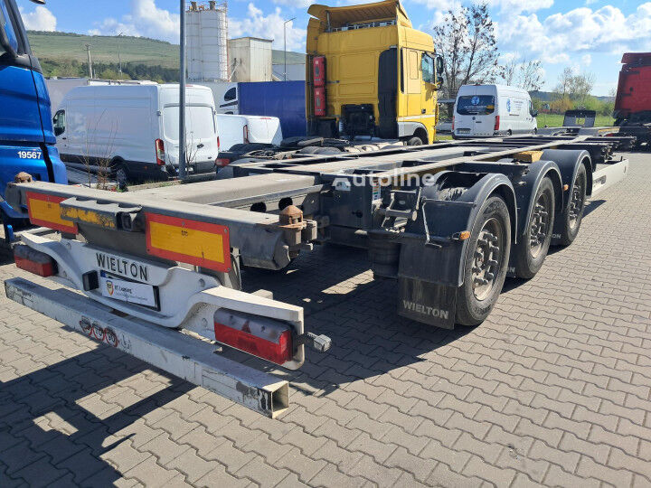 Wielton NS3P45R2 TRANSPORT CONTAINERE poluprikolica za prevoz kontejnera