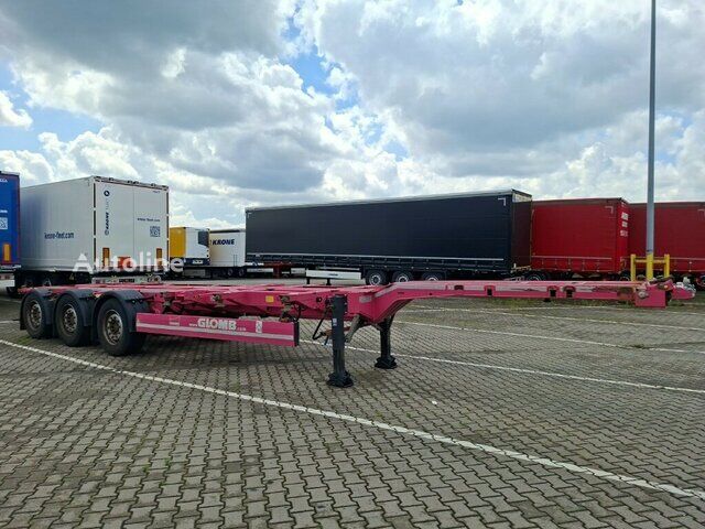 Krone Box Liner SDC 27 eLTU50 poluprikolica za prevoz kontejnera