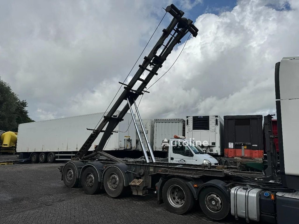 Van Hool 3 AXLE - BPW - FRONT LIFTING - CABLE & KIPPING SYSTEM poluprikolica za prevoz kontejnera