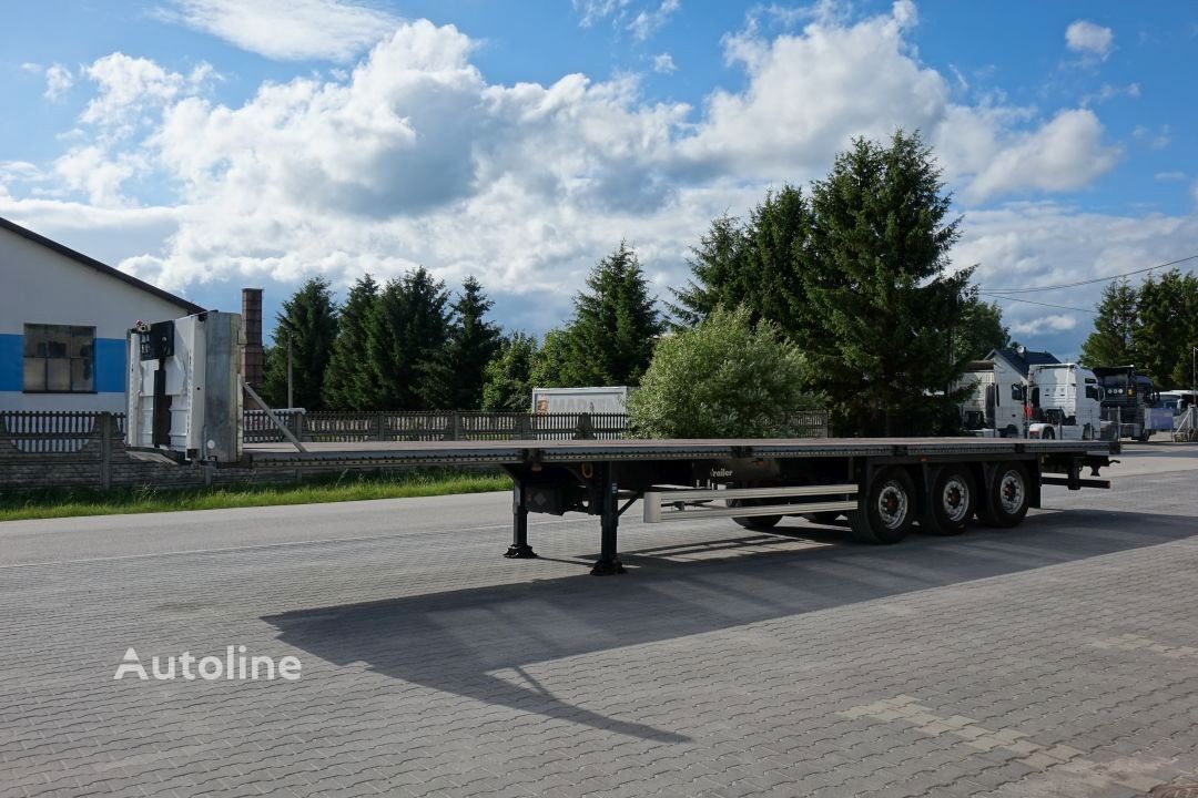 LeciTrailer PLATFORMA / STANDARD / OSIE SAF / KOSZ NA KOŁO poluprikolica platforma