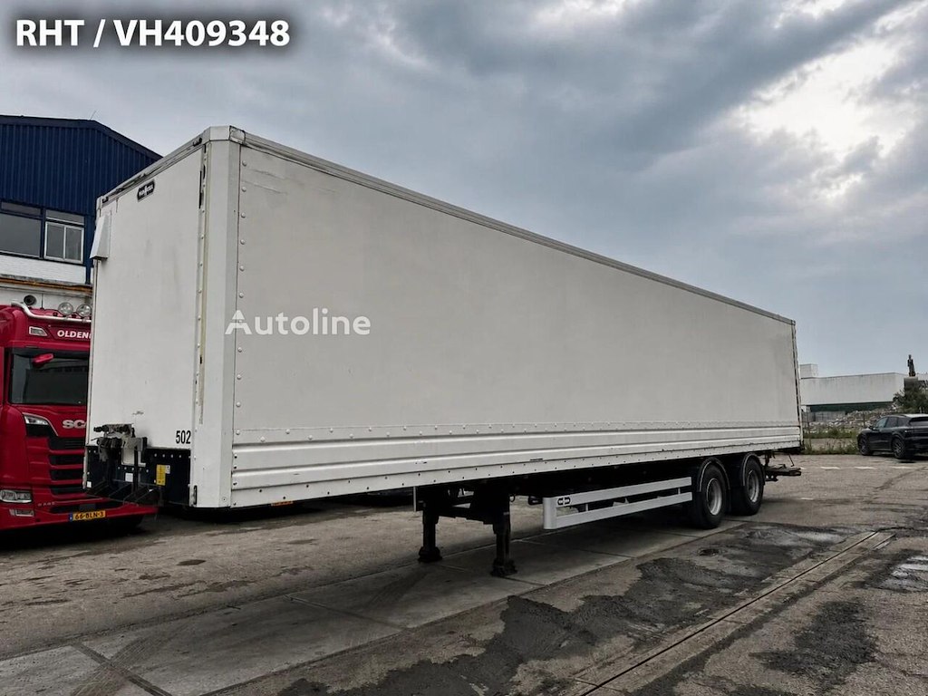 Van Hool 2B2001 2 AXLE - BPW - DHOLLANDIA LIFT 2000 KG furgon poluprikolica