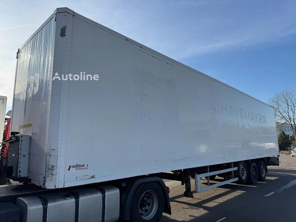 Hertoghs BOX TRAILER 3 AXLE - SAF furgon poluprikolica