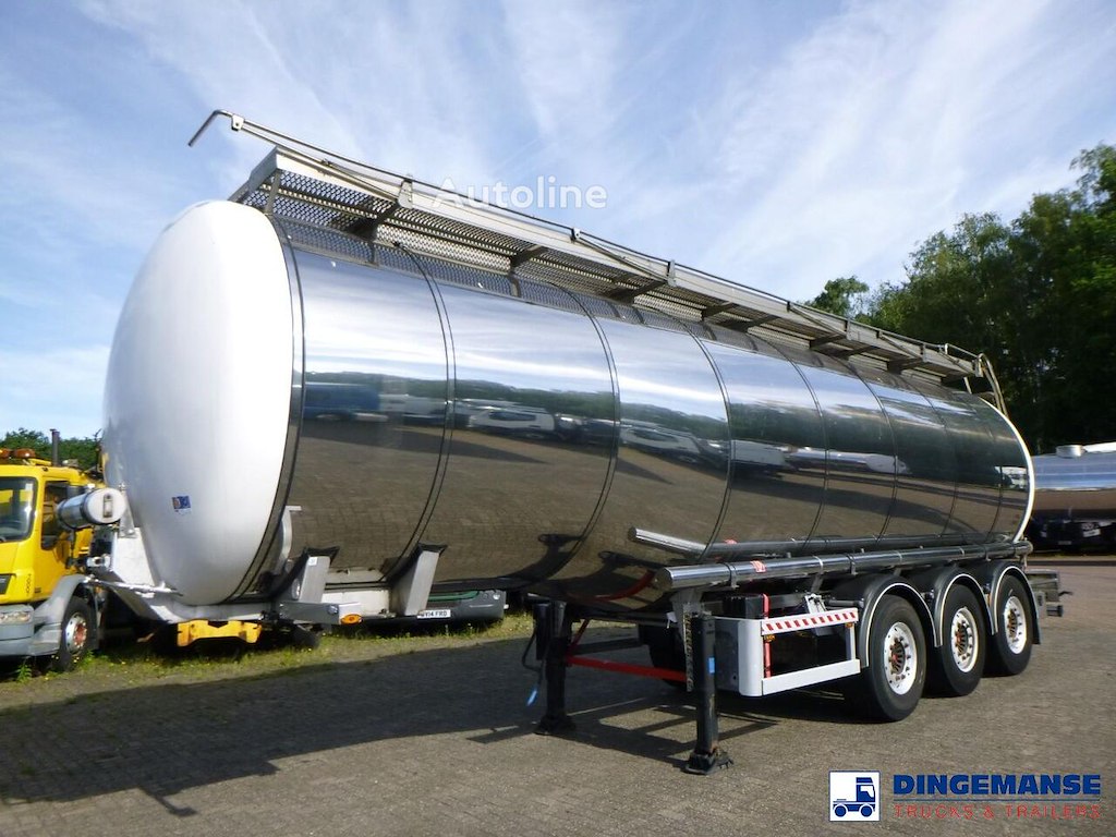 Tank Fluid Chemical inox 37.5 m3 / 1 comp ( AdBlue) cisterna za prevoz hemikalija
