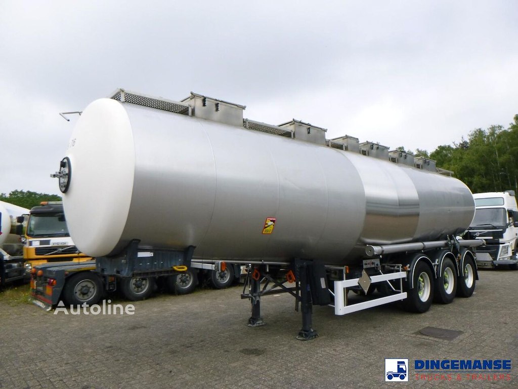 Magyar Chemical tank inox 33 m3 / 1 comp cisterna za prevoz hemikalija