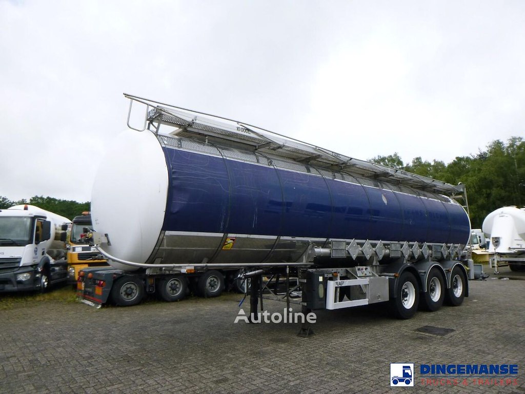 LAG L.A.G. Chemical tank inox L4BH 32.5 m3 / 3 comp cisterna za prevoz hemikalija