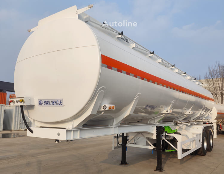 Nova Snail 2 Axle 40000 Liters Fuel Tanker Trailer for Sale in Congo cisterna za goriva i maziva