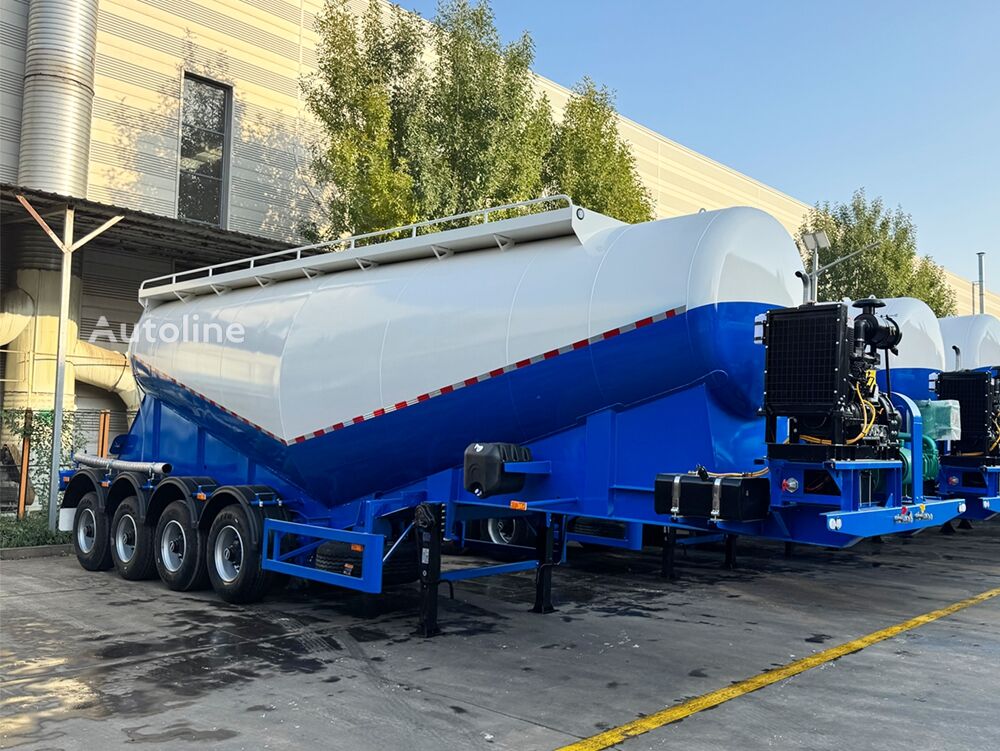 Nova CHIV Trailer 4 Axles 40Ton Dry Cement Tank Trailer cisterna za prevoz cementa