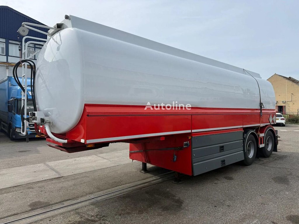 LAG L022 2 AS TANK MET SCHADE - 37500 LITER + SLANG & POMPEN poluprikolica autocisterna
