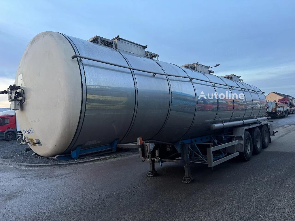 Magyar UOPLYST 3 AXLE - BPW - 34340 L + 3 COMPARTIMENTS poluprikolica autocisterna