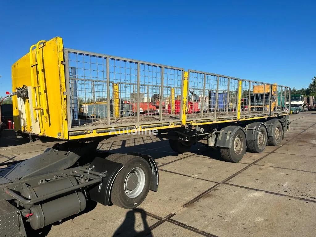 LAG O-3-39-LS 3 AXLE - SAF - 10,85 METER poluprikolica sa ravnom platformom