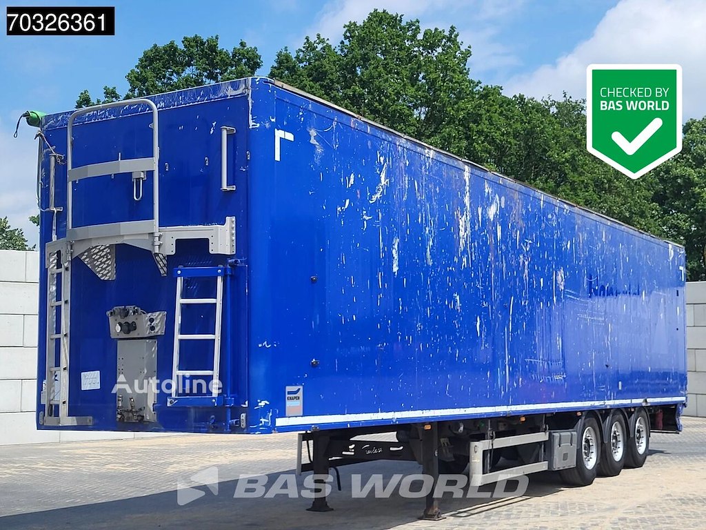 Knapen Trailers K100 3 axles Lift Axle 92m2 poluprikolica sa pokretnim podom