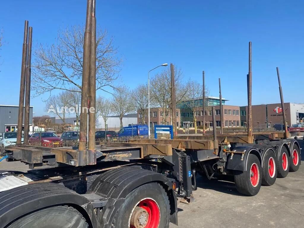 Doll 4 AXLE - BPW - WOODTRANSPORT TRAILER - 2X LIFTING AXLE - LAST AX poluprikolica za prevoz drva