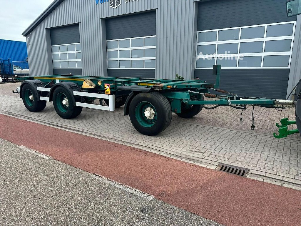 Krone AD, 20 Ft Container, Lift-Axle, Perfect !!! prikolica za kontejnere