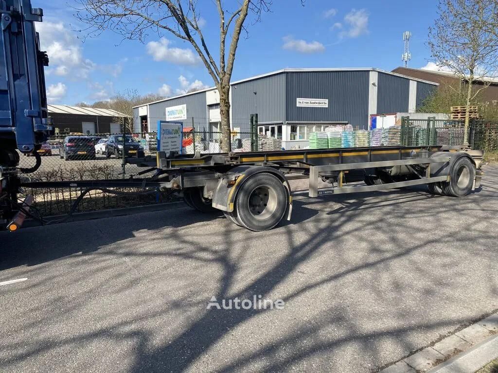 GS Meppel AIC-2000 2 AXLE - BPW + BDF SYSTEM prikolica za kontejnere