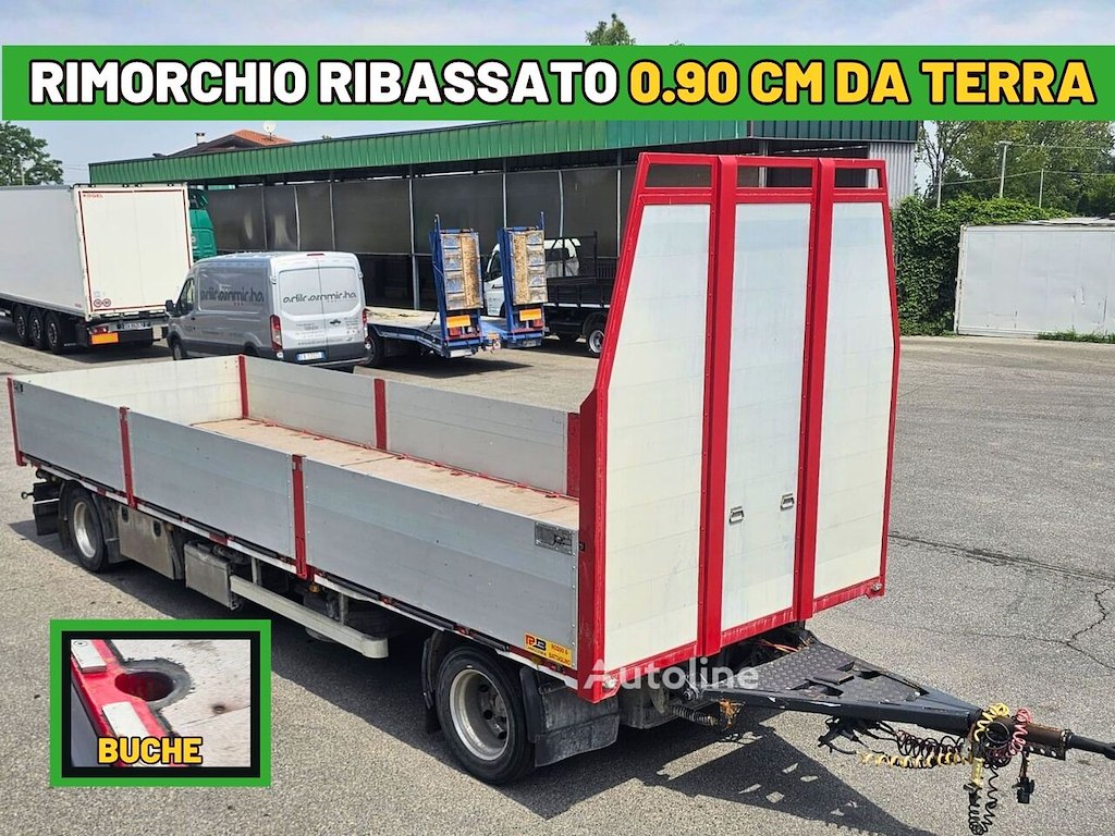 Cardi RIBASSATO prikolica sa ravnom platformom