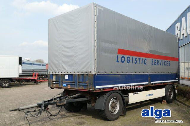 Krone AZ, Bordwände, BPW, 7.300mm lang, Luftfederung prikolica sa ceradom