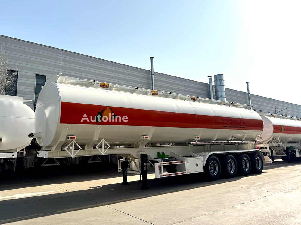 Novi CHIV Trailer Factory Price 4 Axles 45000 Liters Fuel Oil Tank Trailer prikolica cisterna za gorivo