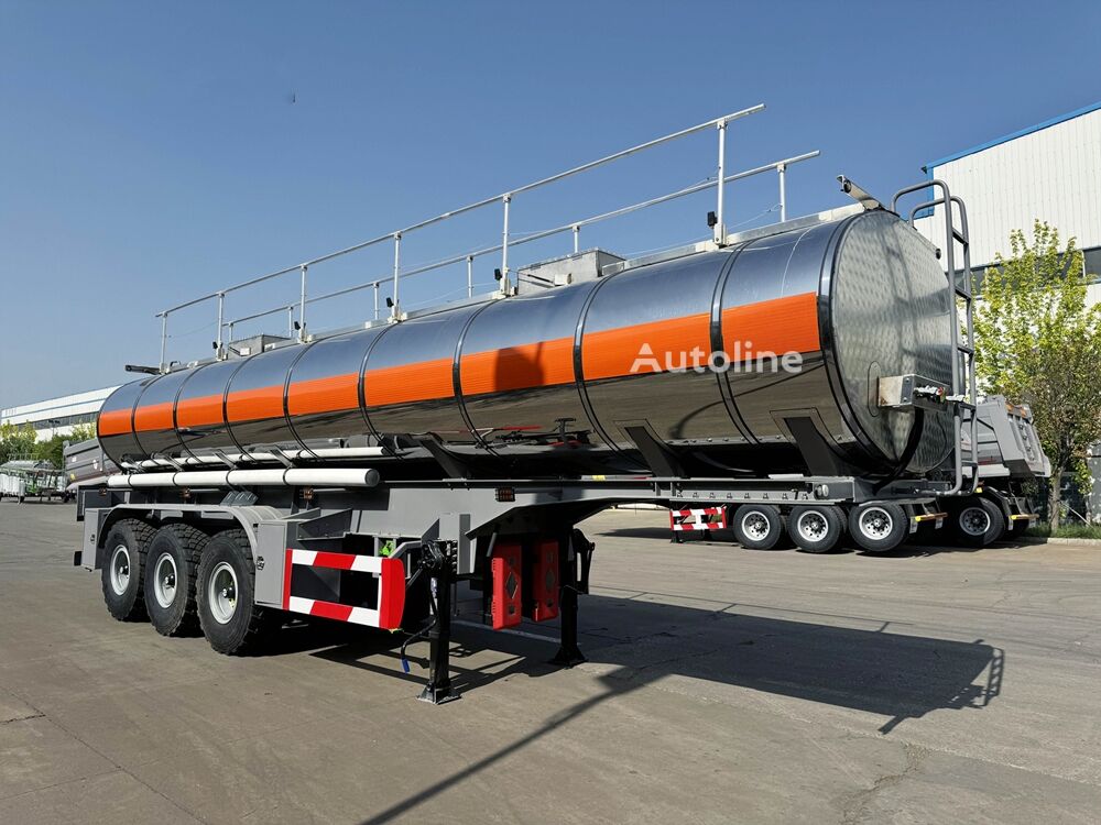 Novi CHIV Trailer 3 Axles Oil Tank Trailer with Insulation prikolica cisterna za gorivo