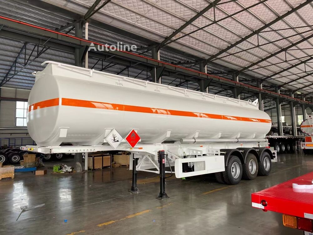 Novi CHIV Trailer 3 Axles 30000 Liters Steel Fuel Tanker Semi Trailer prikolica cisterna za gorivo