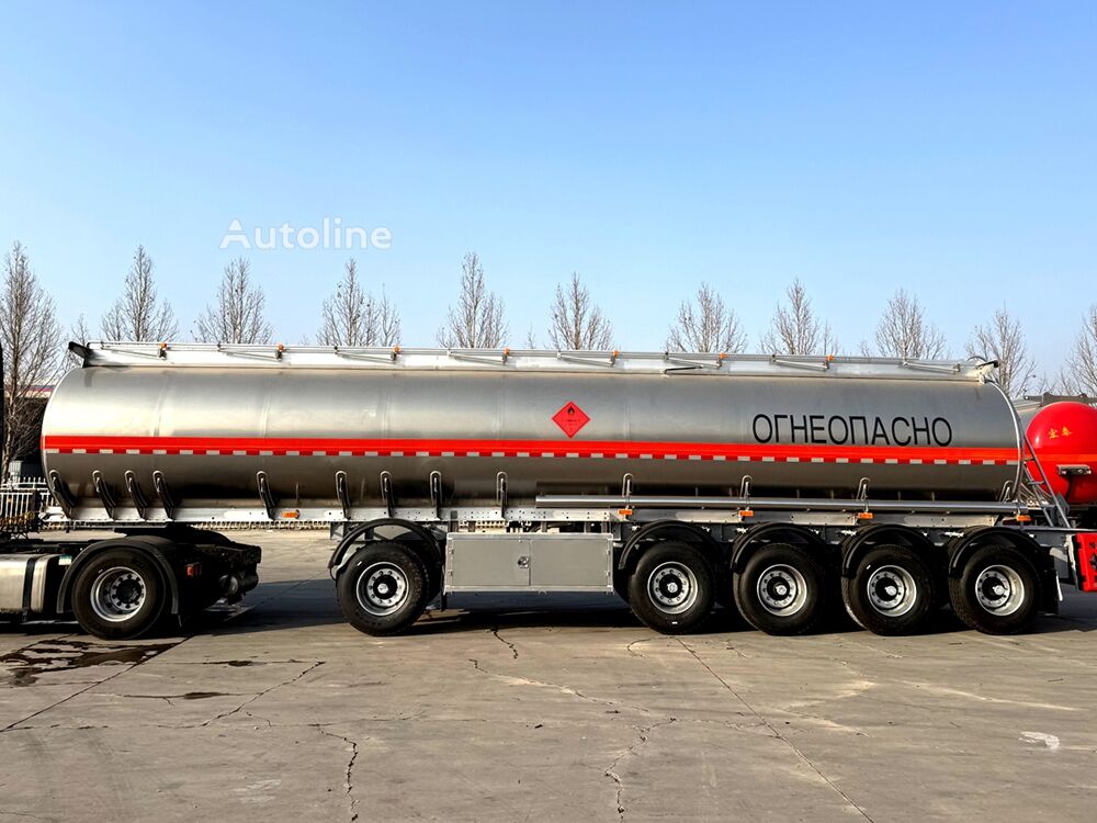 Novi CHIV Trailer CHIV Trailer Customized 5 Axles 40000Liters Aluminum Gasoline Ta prikolica cisterna za gorivo
