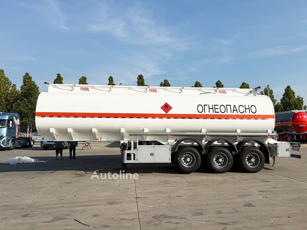 Novi CHIV Trailer 3 Axles 35000 Liters Diesel Oil Tanker Semi Trailer prikolica cisterna za gorivo