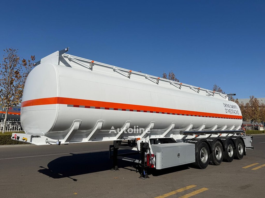 Novi CHIV Trailer 4 Axle diesel oil tanker trailer for sale from China's largest o prikolica cisterna za gorivo