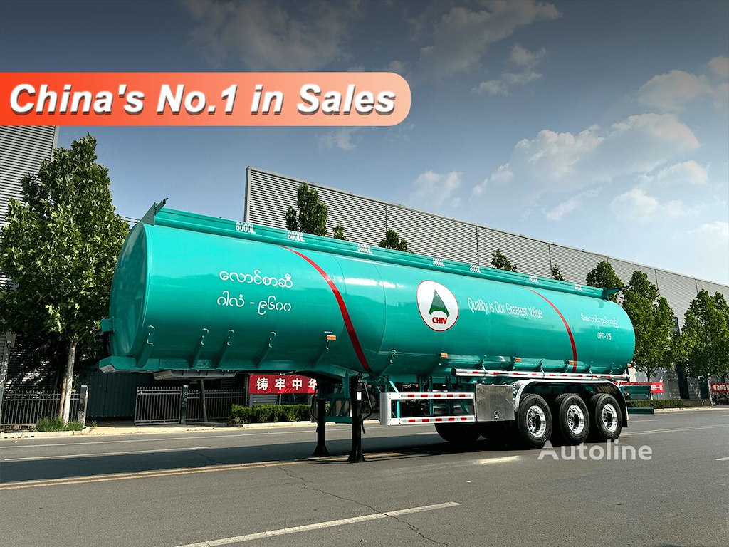CHIV Trailer CHIV 3 Axles 55000 Liters Aluminum Tanker Trailer prikolica cisterna za gorivo