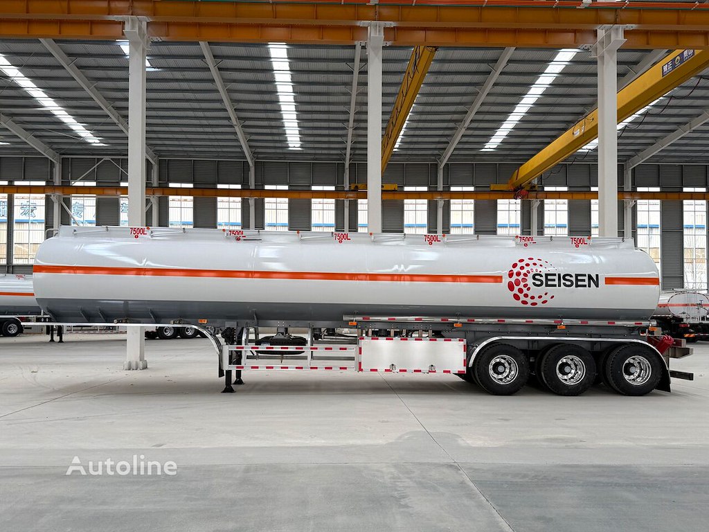 Novi CHIV Trailer CHIV Trailer 3 Axles 45000Liters Diesel Oil Tanker Semi Trailer prikolica cisterna za gorivo