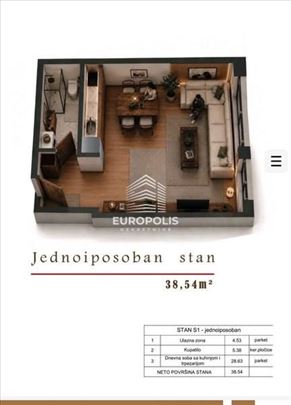 Novogradnja kod Cvetkove pijace ID#9569