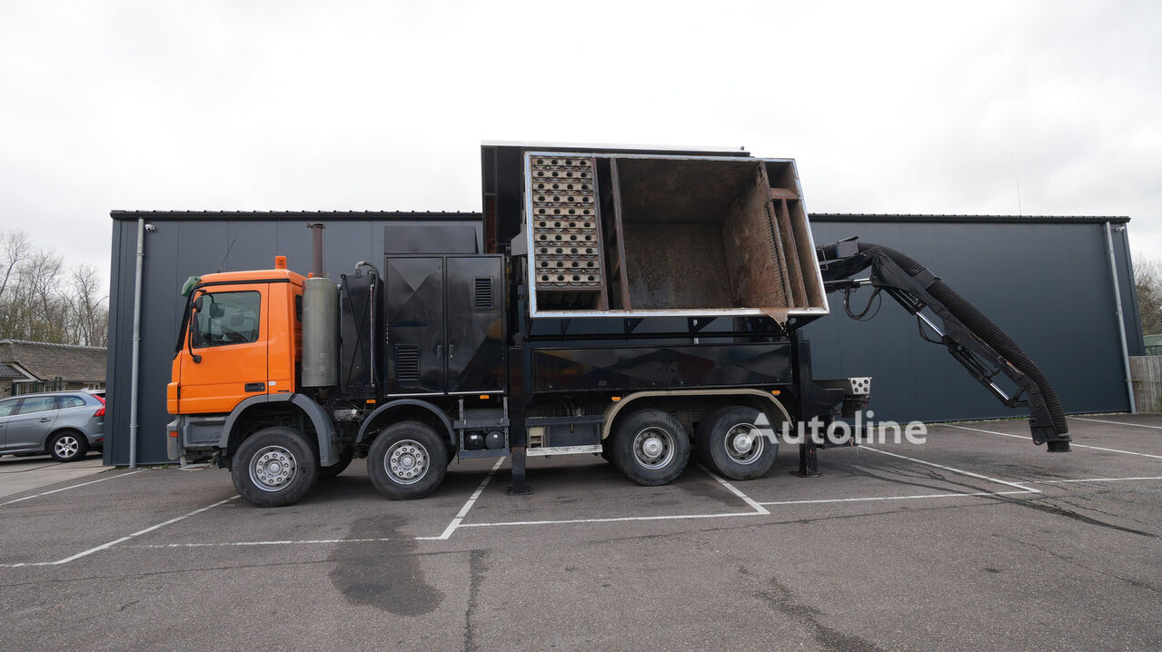 Mercedes-Benz ACTROS 4144 8X4 RSP 10M3 SAUGBAGGER SUCTION VACUUM autofekalac