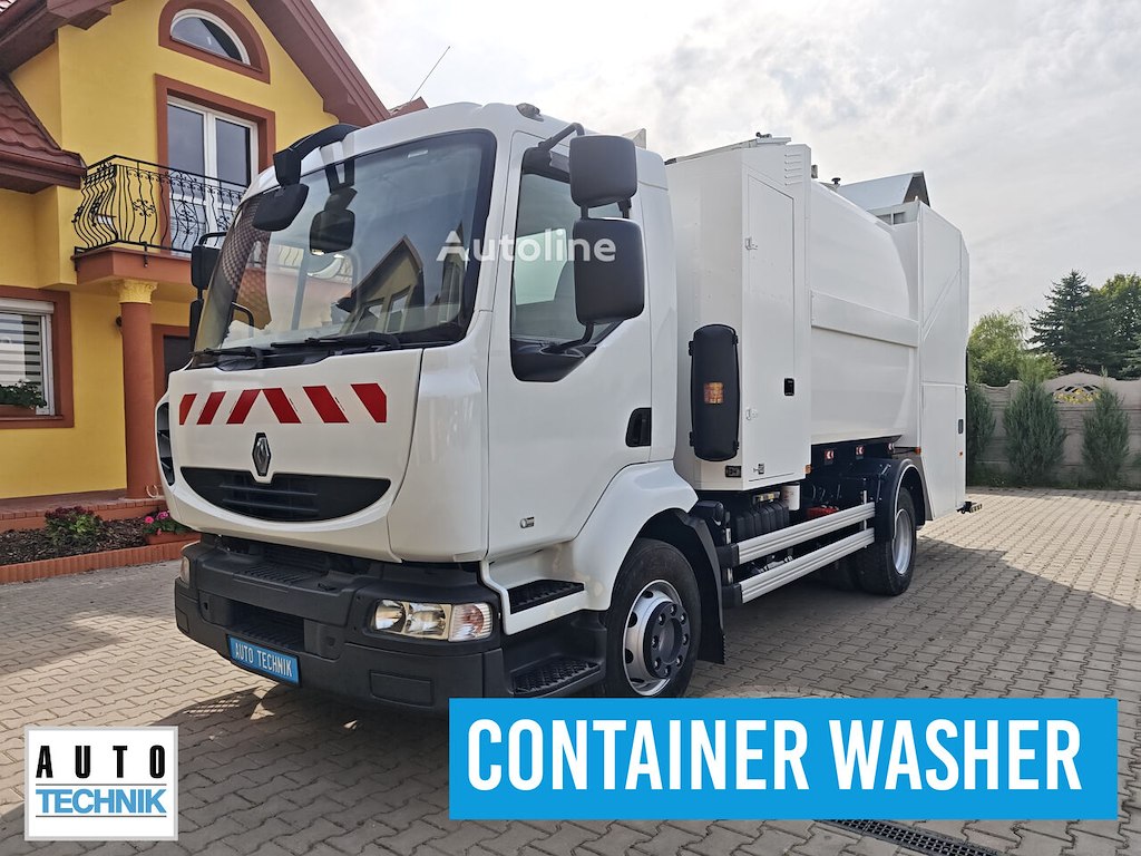 Renault Midlum Myjka Container washer TECME / MOWA Mülltonnenreiniger perač kante za smeće