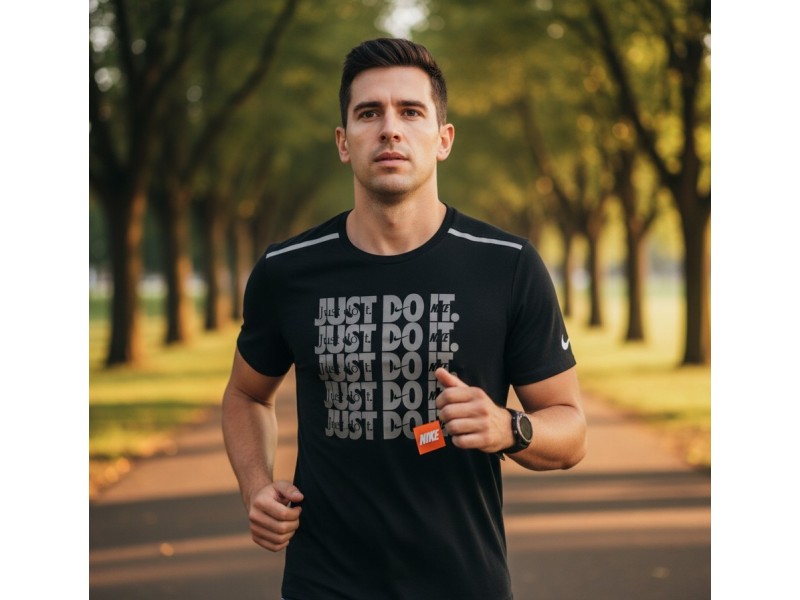 Nike Dri-FIT crna muška sportska majica M
