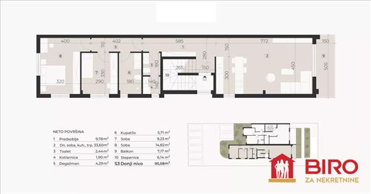 Stan,Novi Sad,Telep,kv: 127.00, ID: 1013027
