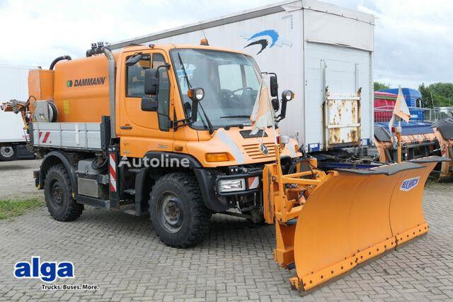 Unimog 405/10, Anbaiplatte, Schneeschild,Streuer rasipač peska