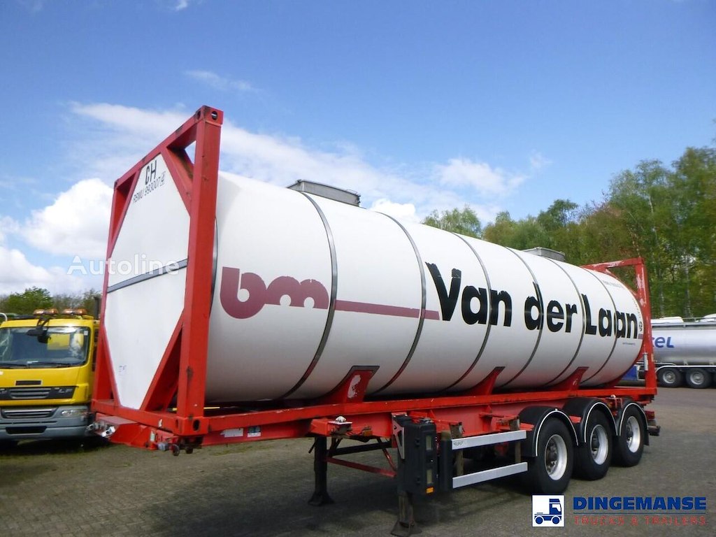 Holvrieka Food tank container inox 30.7 m3 / 1 comp / 30 ft rezervoar-kontejner 30 stopa