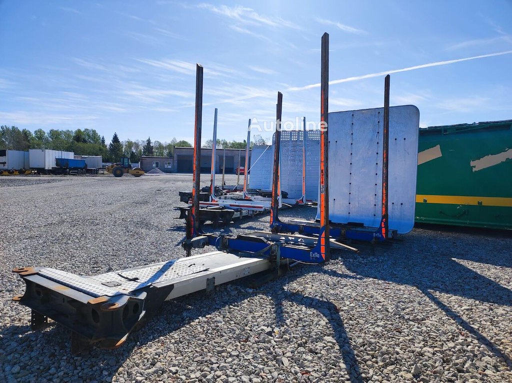 TIMBER TRUCK BODY WITH EXTE S10 BUNKS karoserija za prevoz drva
