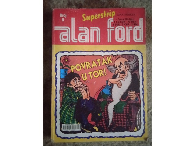 Alan Ford 6 - Povratak u tor