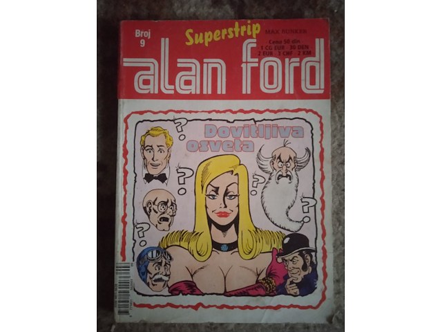 Alan Ford 9 - Dovitljiva osveta