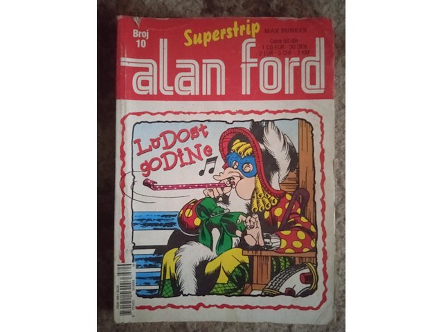 Alan Ford 10 - Ludost godine