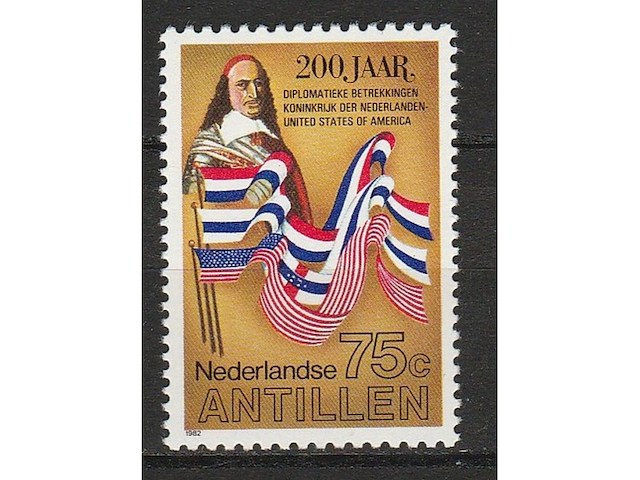 Holandski Antili-1982-Netherlands-USA Diplomatic Relati