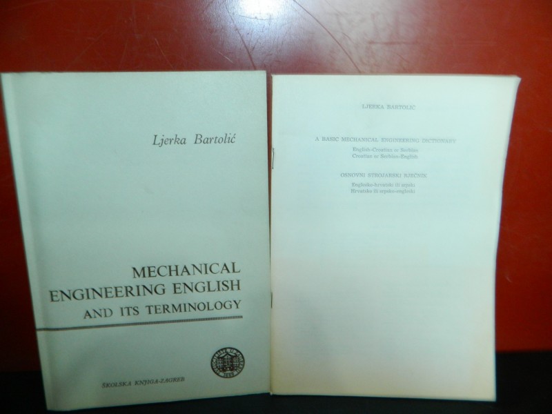 Mechanical Engineering english, Ljerka Bartolić