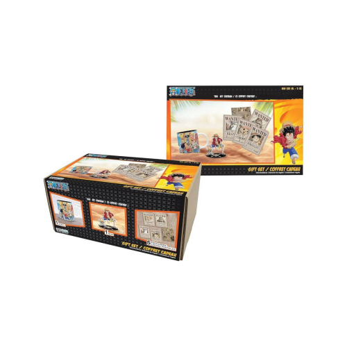 Gift Set Abystyle - One Piece - Luffy Šolja, Razglednica, Acryl