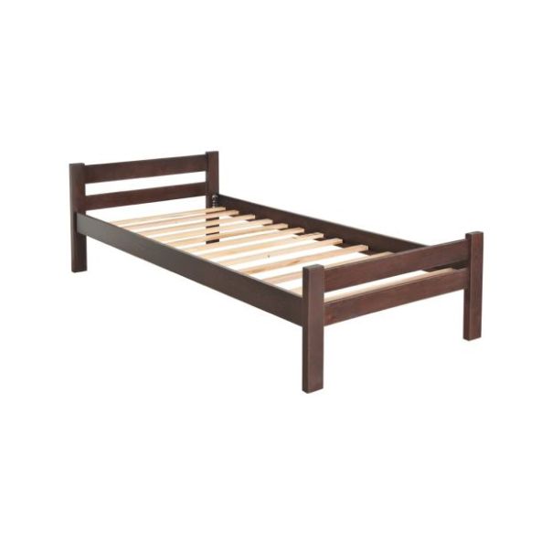 MATIS Single krevet 90x200cm, tamno braon