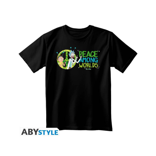 Majica Abystyle Rick And Morty - Peace Among Worlds - L