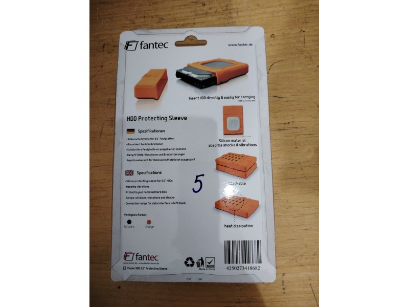 Fantec silikonska zaštita za HDD 3.5" • Novo (5)