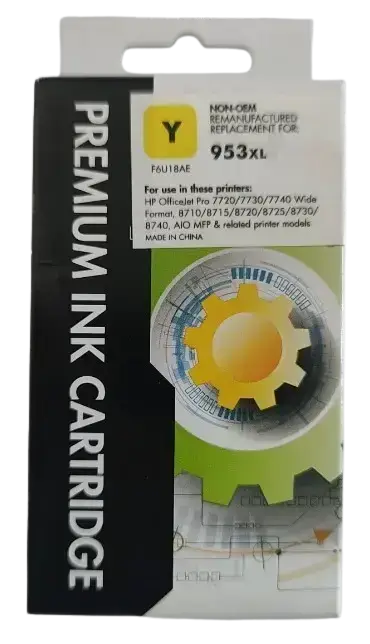 Inkjet compatible za HP F6U18AE(#953XL)/YL/SCC Yellow