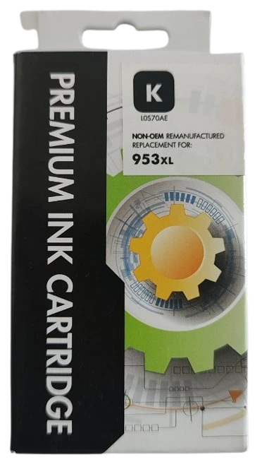 INKJET COMPATIBLE ZA HP L0S70AE(#953XL)/BK/SCC BLACK