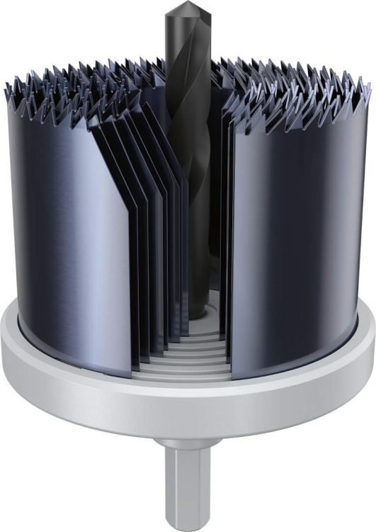 Bosch Set testera za otvore sa držačem za drvo i gips , 26; 32; 39; 45; 51; 58; 64×44 mm (2608594508)