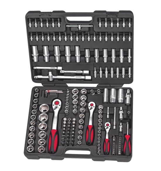 Set nasadnih ključeva 1/2" + 1/4" + 3/8" 171-delni HM Müllner (6171)